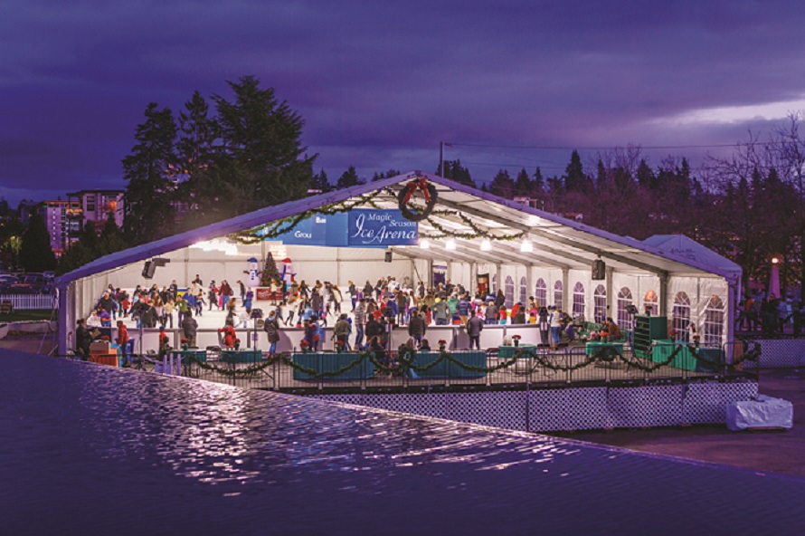 Faça um Spin! Pistas de patinagem no gelo à volta de Seattle, o som de ...