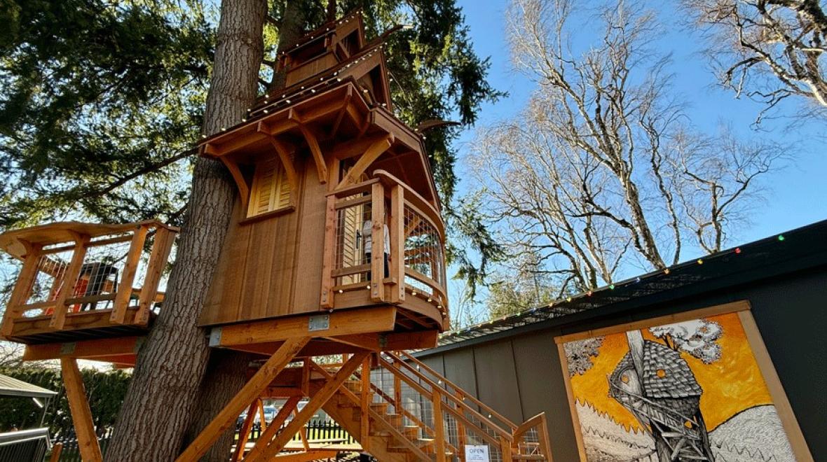 9 Supercool Tree Houses, Forts and Hobbit Houses Around Seattle to ...