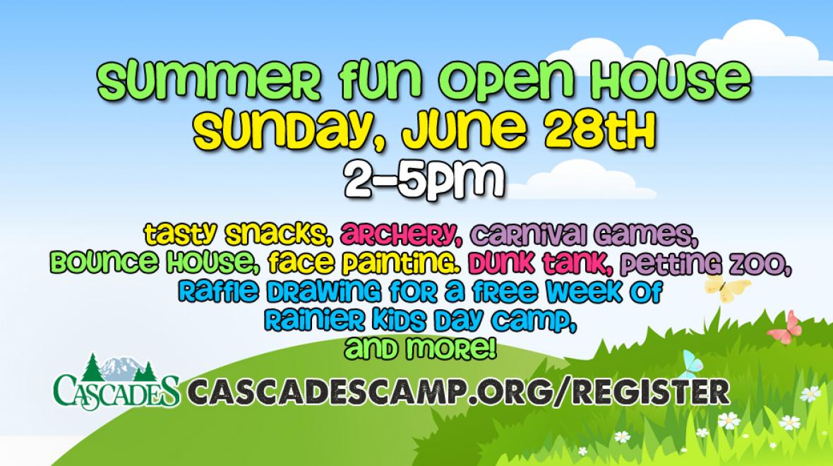 Cascades Camp: Summer Fun Open House | Seattle Area Family Fun Calendar ...