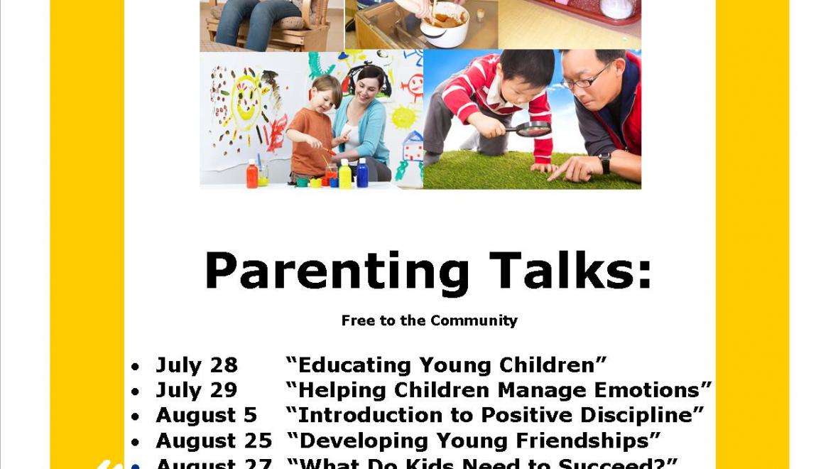 Bellevue College Parent Education free community classes | Seattle Area ...