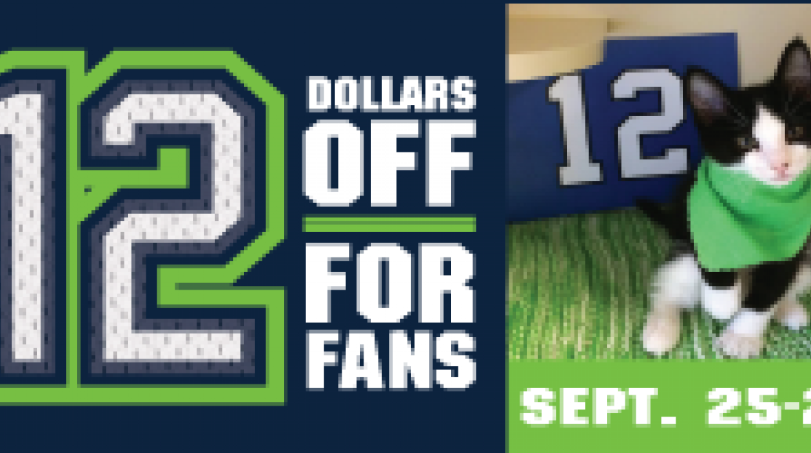12th Fan Discounts! | Seattle Area Family Fun Calendar | ParentMap