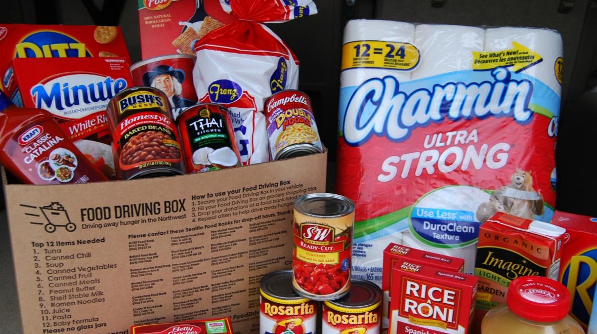 Fill Your Heart & Food Driving Box Campaign | Seattle Area Family Fun ...