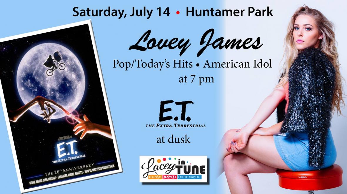 Lovey James, American Idol Concert and ET movie in the park | Seattle ...