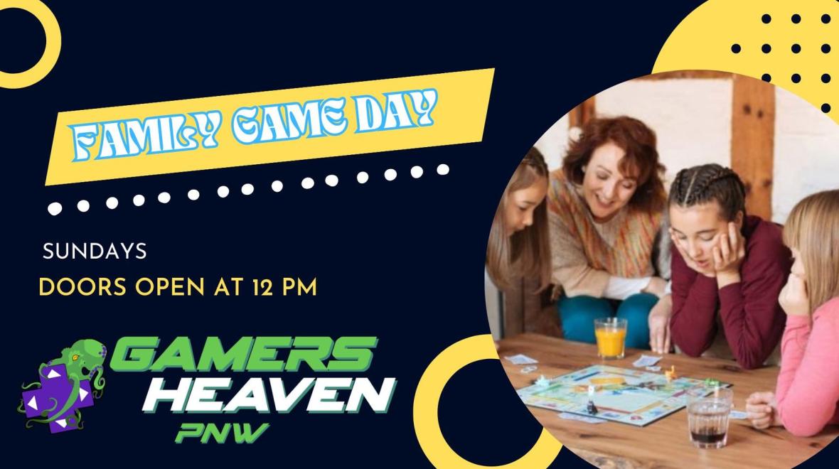 Family Game Day | Seattle Area Family Fun Calendar | ParentMap