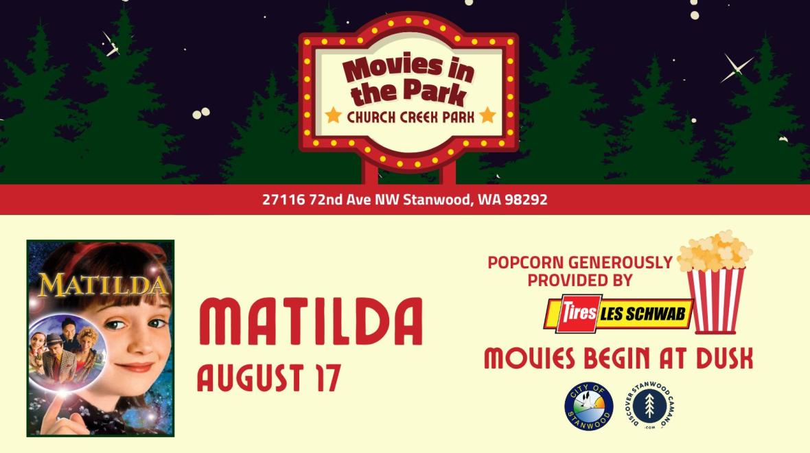 Movies in the Park - ‘Matilda’ | Seattle Area Family Fun Calendar ...