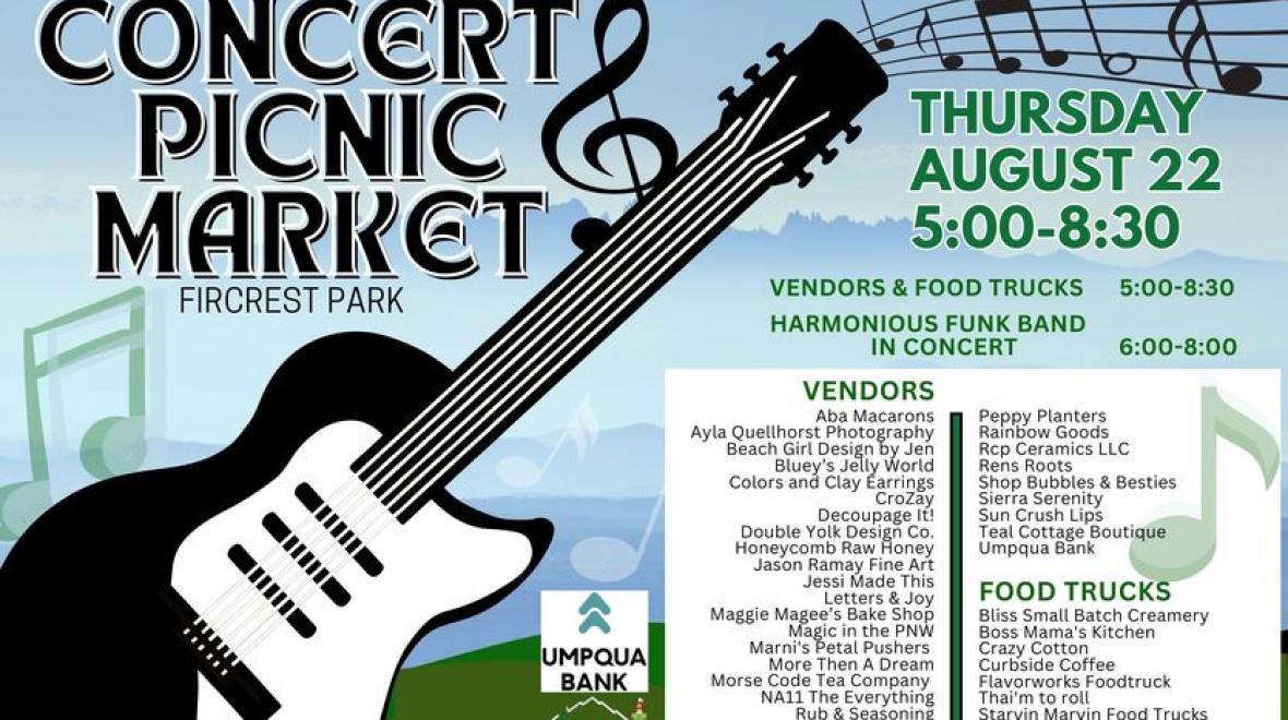Fircrest Concert, Market & Picnic | Seattle Area Family Fun Calendar ...