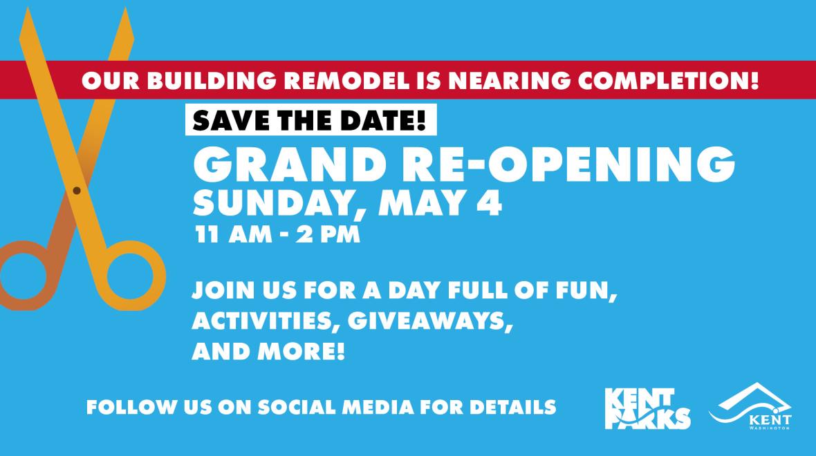 Kent Commons Community Center Grand Re-Opening Celebration | Seattle ...