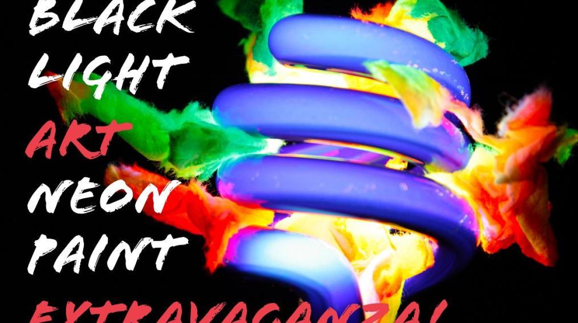 Black Light Art & Neon Paint Extravaganza at the Federal Way Library ...