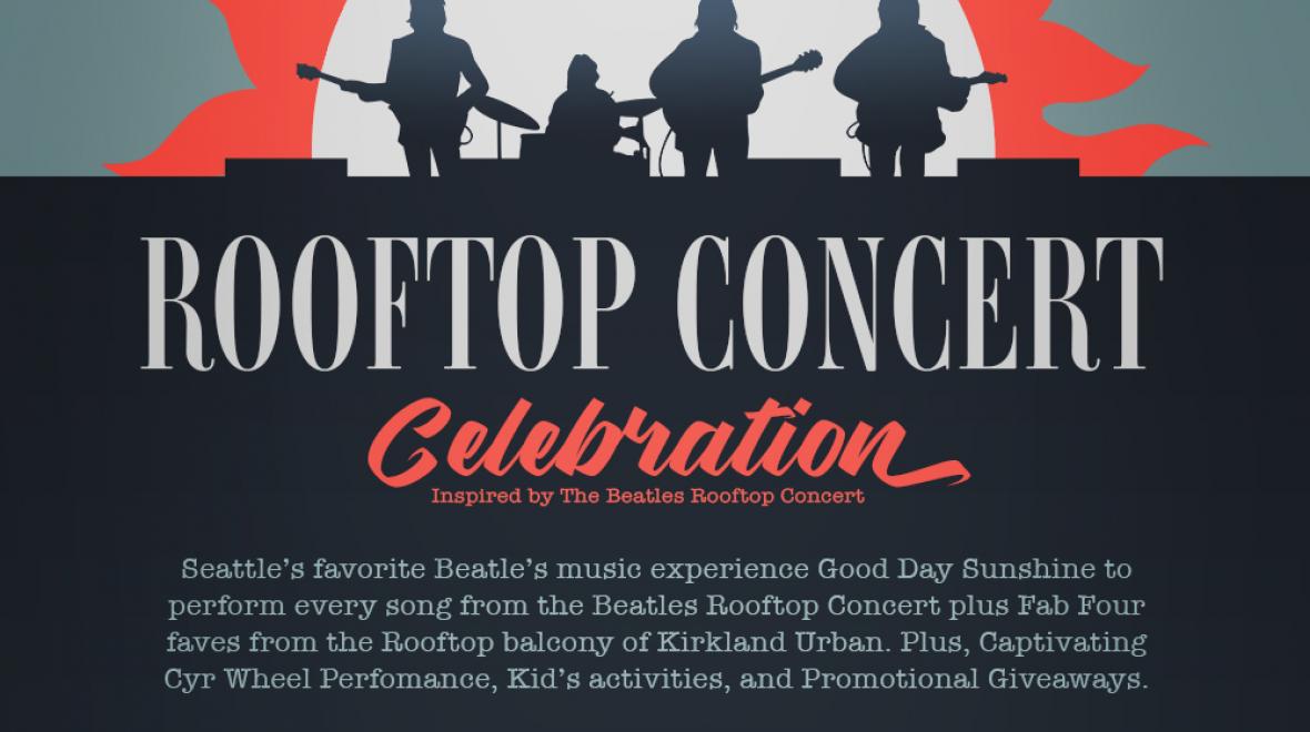 Come Together Rooftop Concert Celebration | Seattle Area Family Fun ...