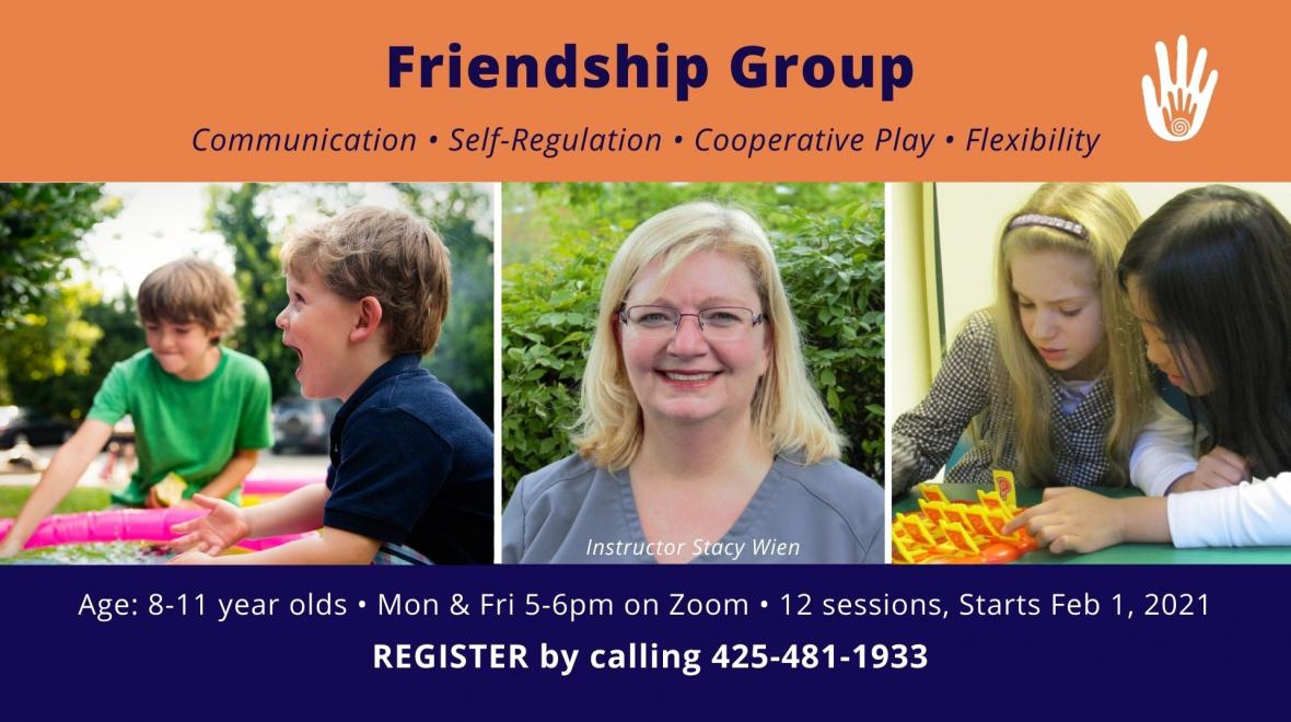 VIRTUAL: Friendship Group with Bothell Pediatric and Hand Therapy ...