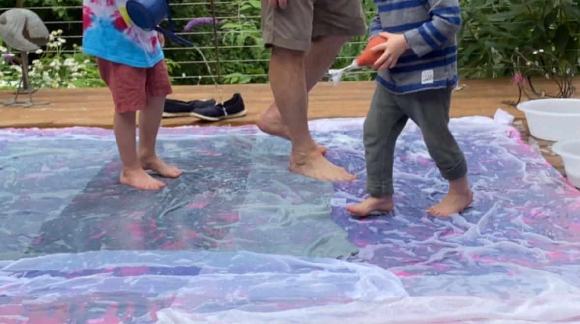 Rainbow Stomp and Felting with Textile Artist Janice Arnold | Seattle ...