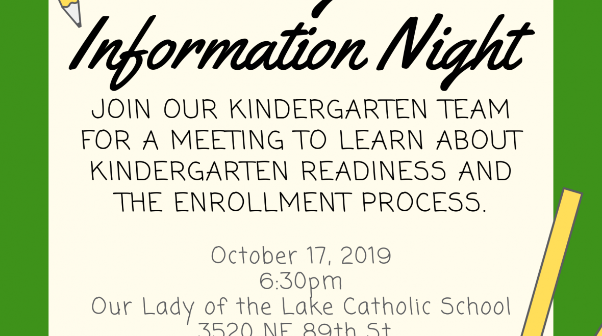 Kindergarten Information Night for Parents | Seattle Area Family Fun ...