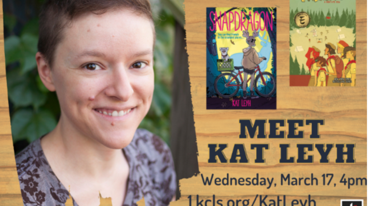 VIRTUAL: KCLS Program - Kat Leyh Author Visit | Seattle Area Family Fun ...