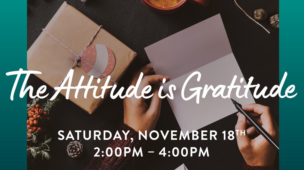 ‘The Attitude is Gratitude’ Event at Pacific Place | Seattle Area ...