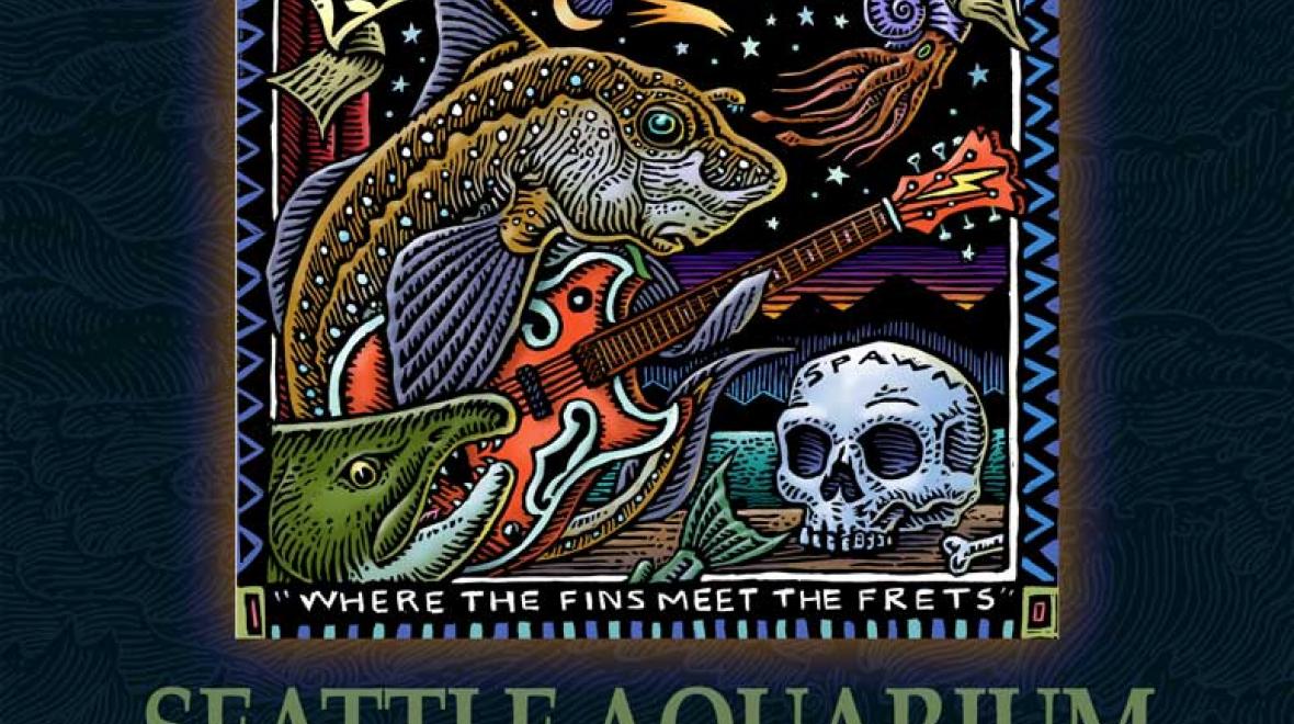 Ray Troll and the Ratfish Wranglers Live at the Seattle Aquarium ...