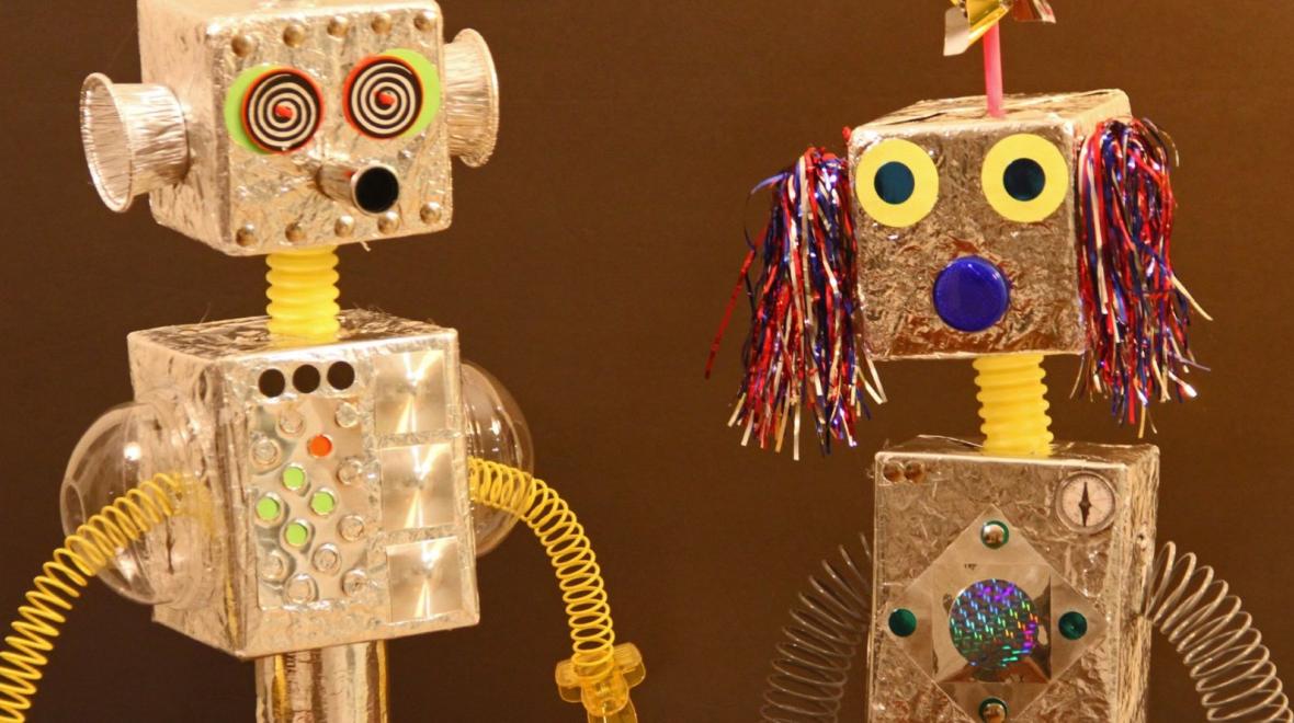 Make a Robot Puppet at the Kent Panther Lake Library | Seattle Area ...