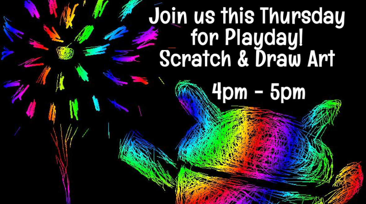 Playday: Scratch & Draw Art! | Seattle Area Family Fun Calendar | ParentMap