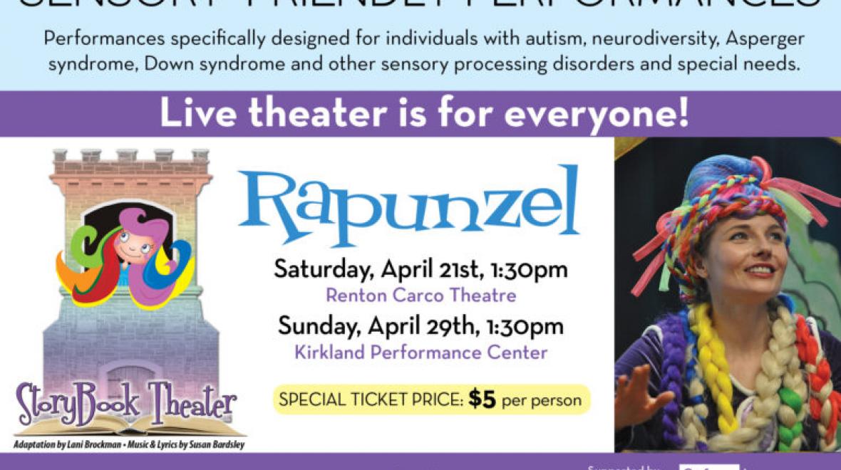 Sensory Friendly Performance of Rapunzel | Seattle Area Family Fun Calendar | ParentMap