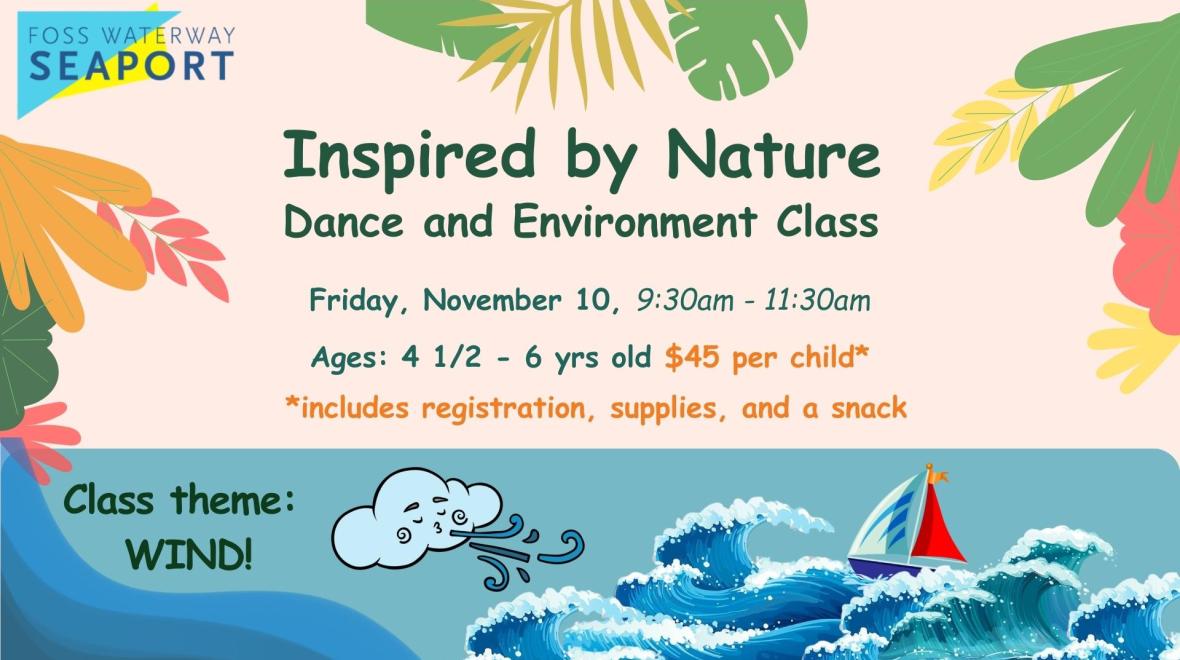 Dance and Environment Class - Inspired by Nature | Seattle Area Family ...