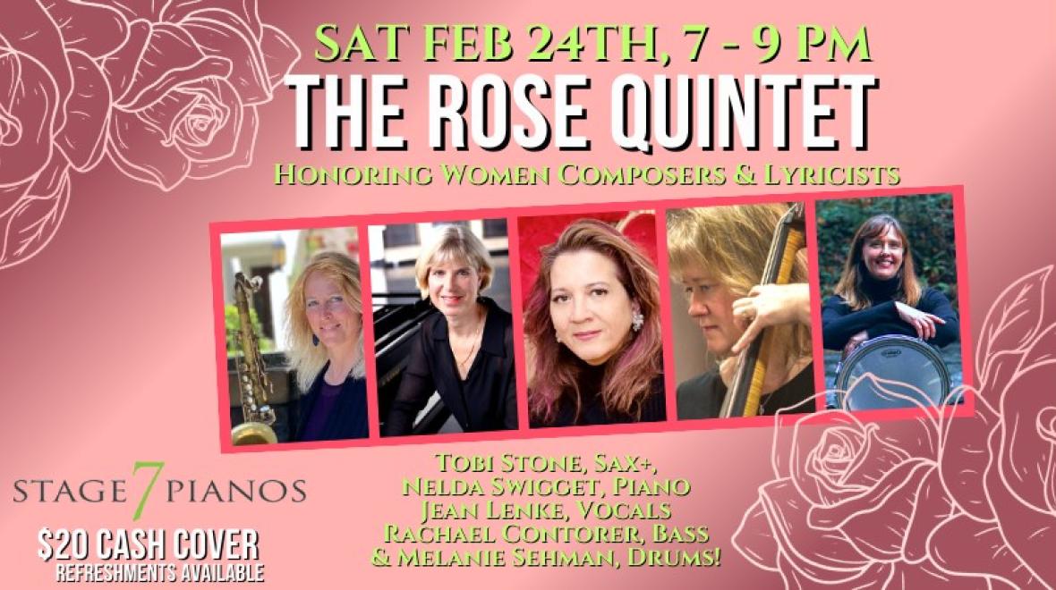 The Rose Quintet: Honoring Women Composers & Lyricists | Seattle Area ...