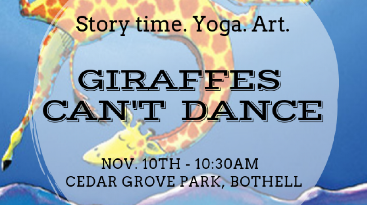 Yoga, Art and Dance - Giraffes Can't Dance | Seattle Area Family Fun ...
