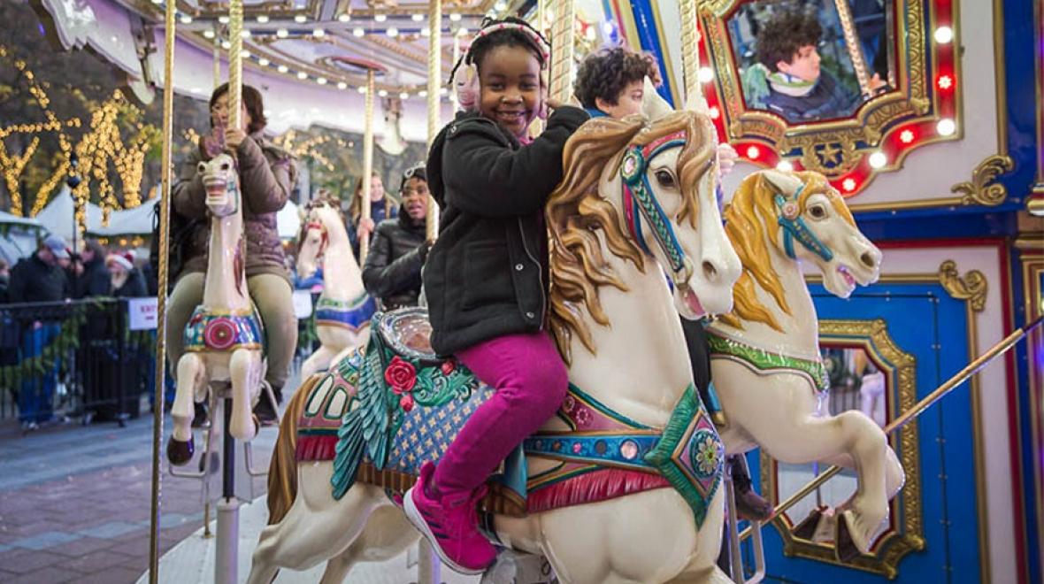 Holiday Carousel at Westlake Park | Seattle Area Family Fun Calendar ...