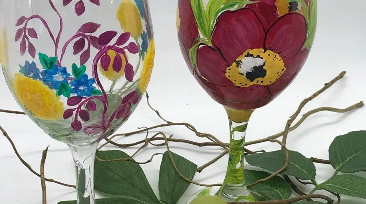 Glass Painting Workshop at the Algona-Pacific Library | Seattle Area ...