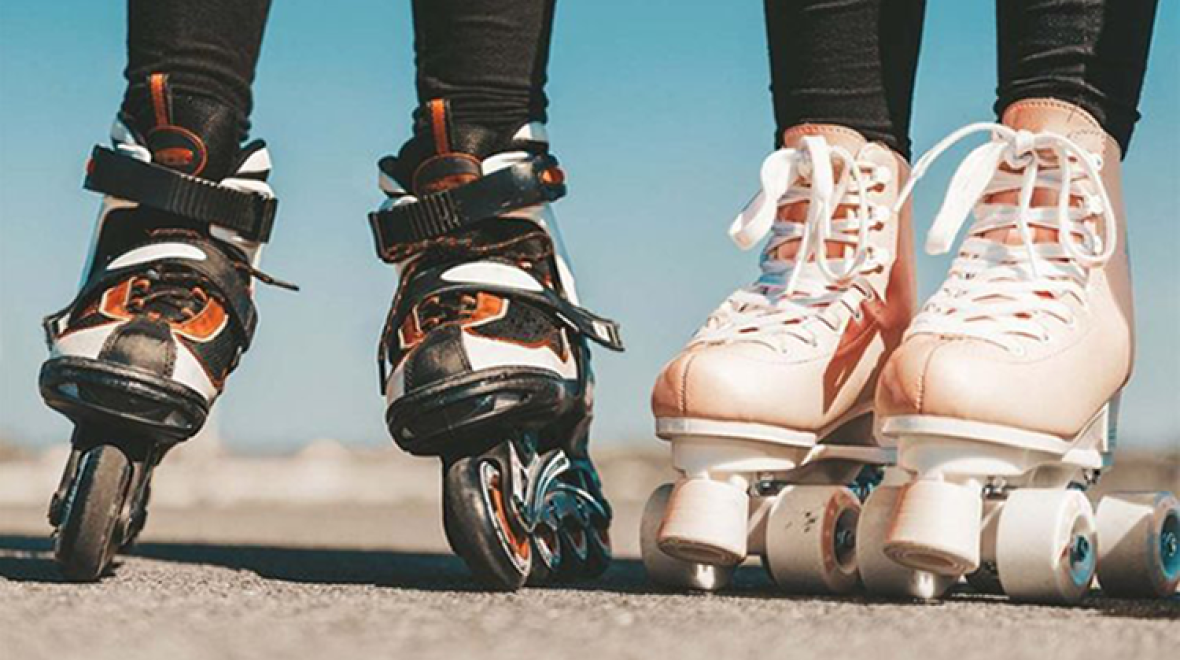 Pop-up Roller Skating Rink at Occidental Square | Seattle Area Family ...