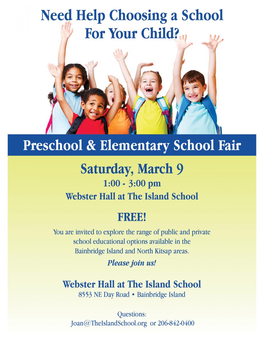 Bainbridge Island Preschool & Elementary School Fair | Seattle Area ...