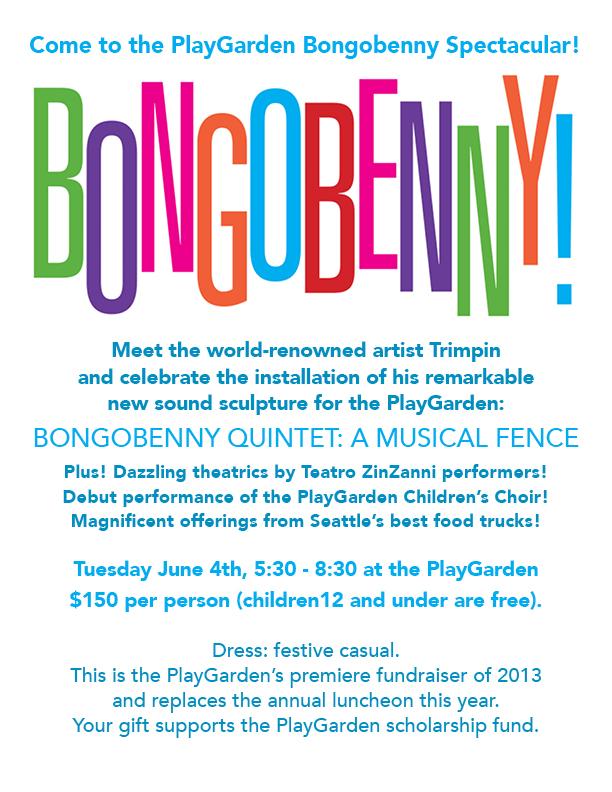 PlayGarden Bongobenny Spectacular | Seattle Area Family Fun Calendar ...
