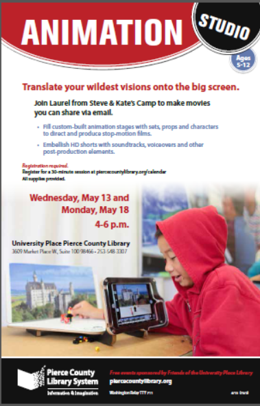 Animation Studio | Seattle Area Family Fun Calendar | ParentMap