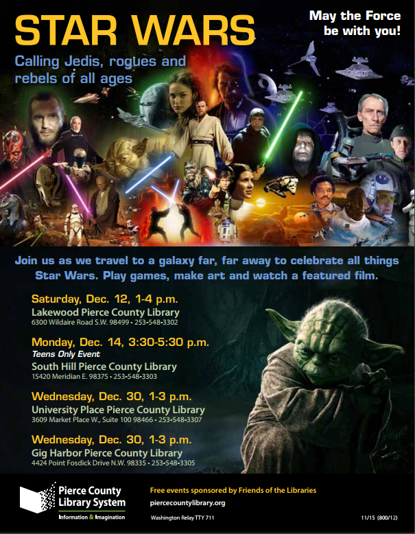 Star Wars | Seattle Area Family Fun Calendar | ParentMap