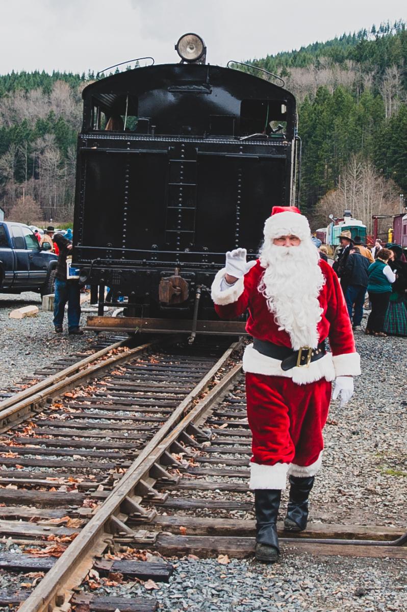 Santa Express Steam Train Rides | Seattle Area Family Fun Calendar ...