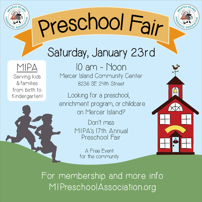 MIPA's Annual Preschool Fair | Seattle Area Family Fun Calendar | ParentMap