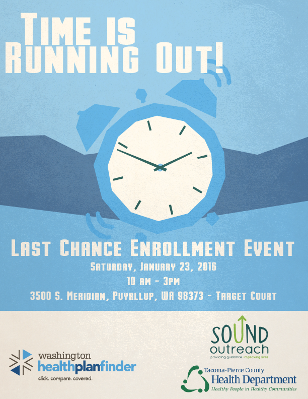 Washington Health Plan Finder Last Chance Enrollment Event | Seattle ...