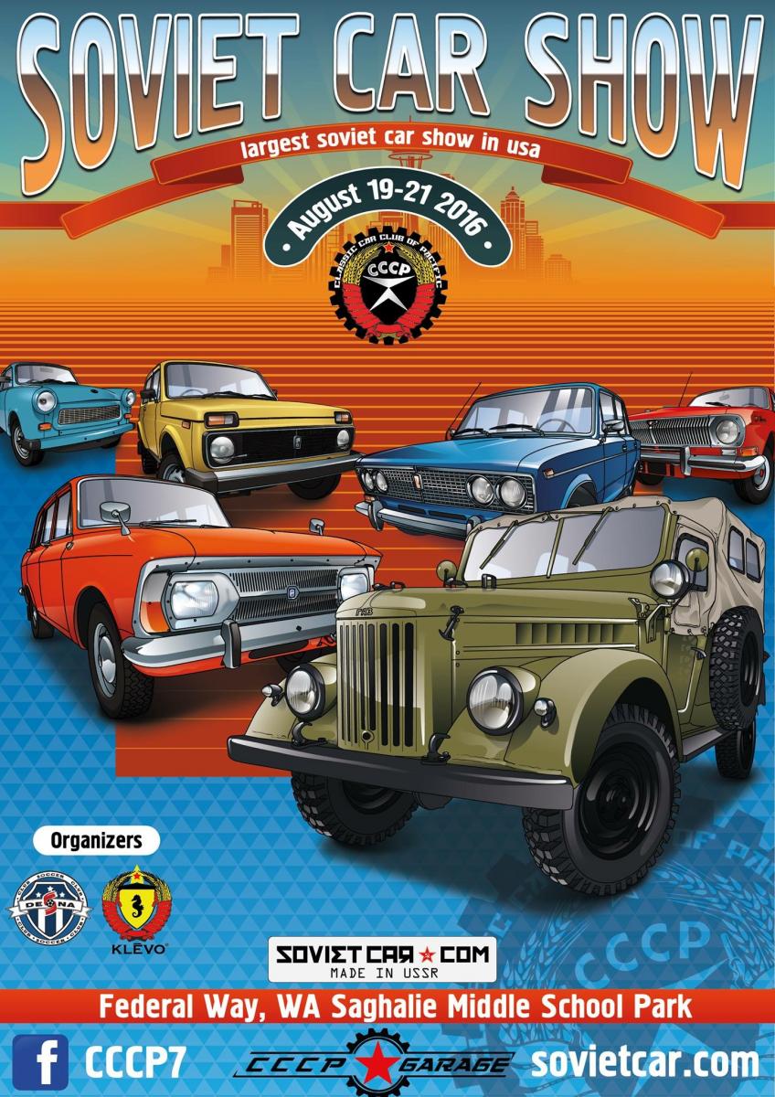 Largest Soviet Car Show in USA | Seattle Area Family Fun Calendar ...