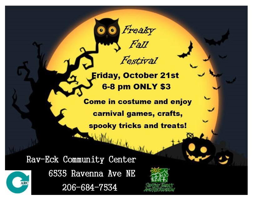 Freaky Fall Festival | Seattle Area Family Fun Calendar | ParentMap