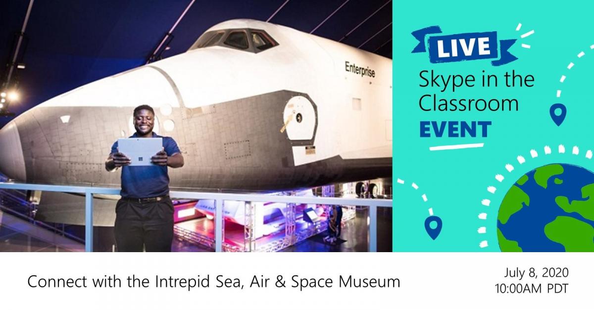 Journey to Space with Intrepid Pace Museum - LIVE SKYPE Event | Seattle ...