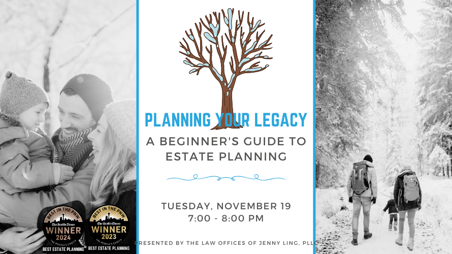 Virtual: Planning Your Legacy - A Beginner's Guide to Estate Planning ...