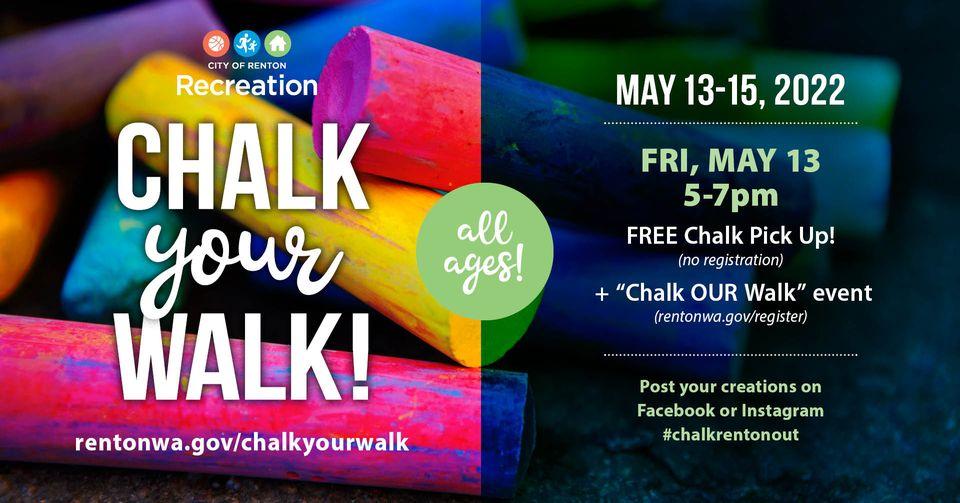 Chalk Our Walk: Free Chalk Pick-Up | Seattle Area Family Fun Calendar ...