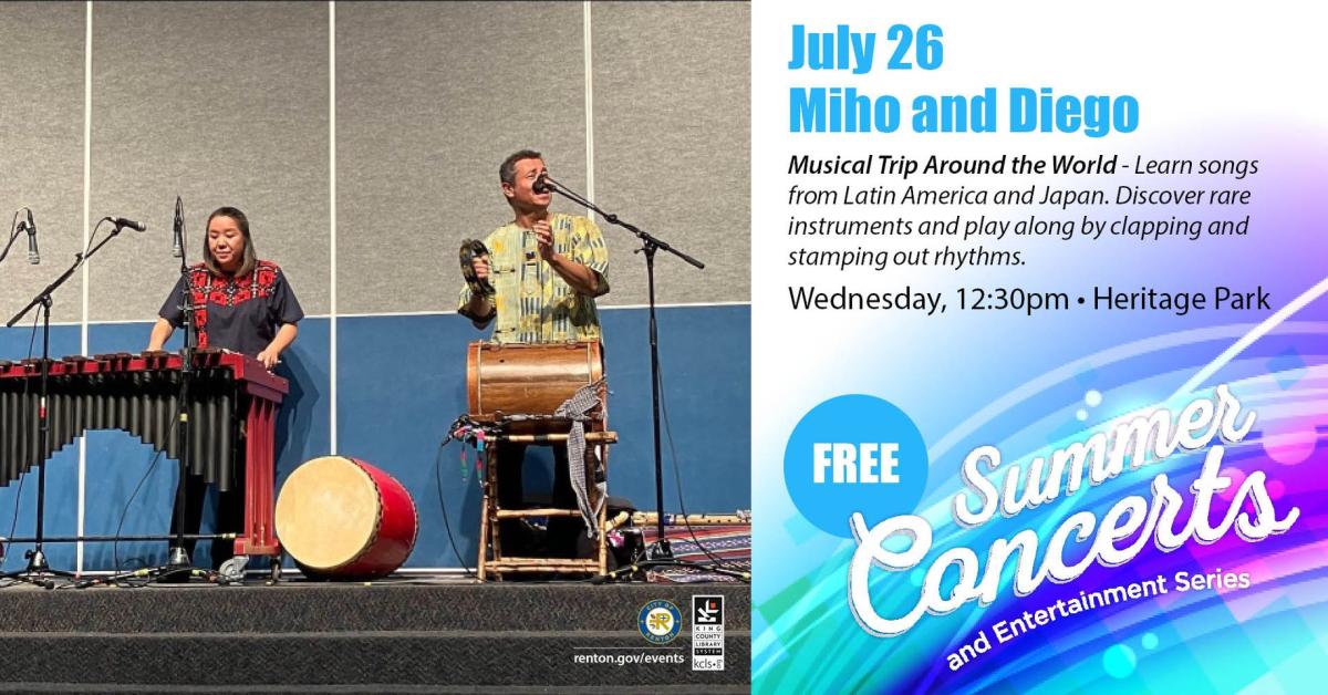 Renton Family Fun Entertainment Series: Musical Trip Around the World ...