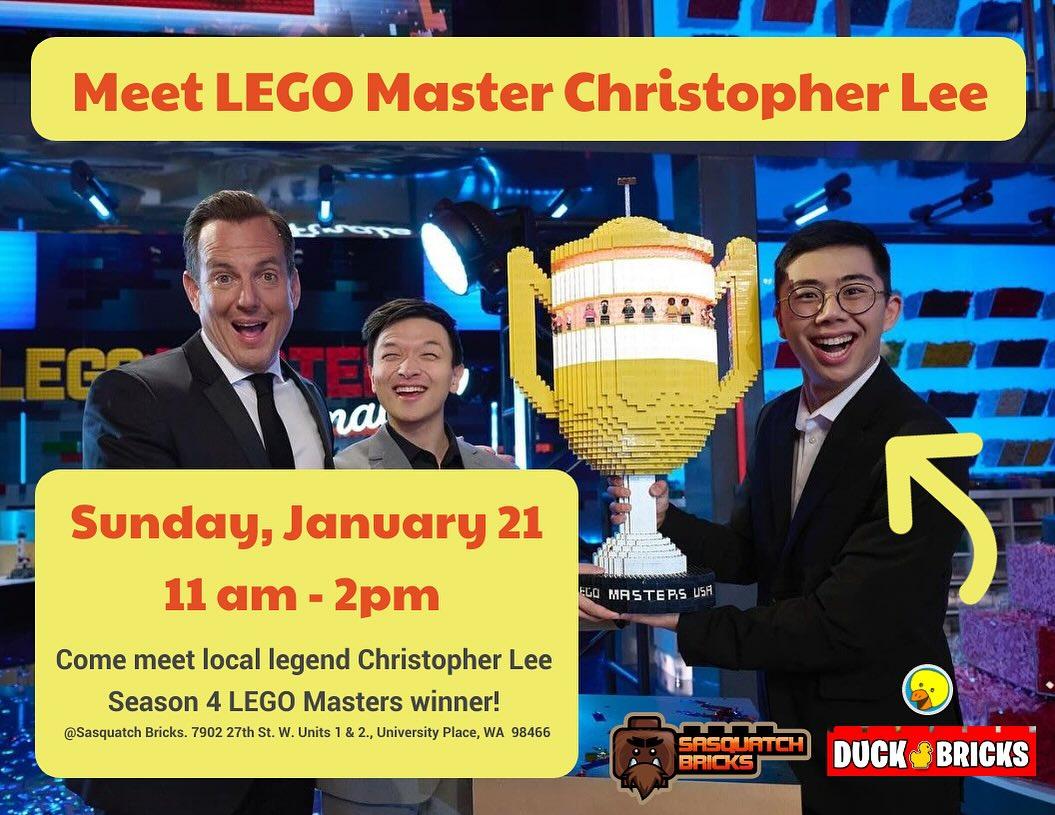 Meet Lego Master Christopher Lee | Seattle Area Family Fun Calendar ...
