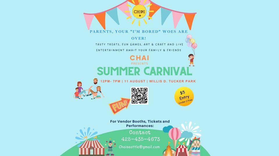 CHAI Summer Carnival | Seattle Area Family Fun Calendar | ParentMap