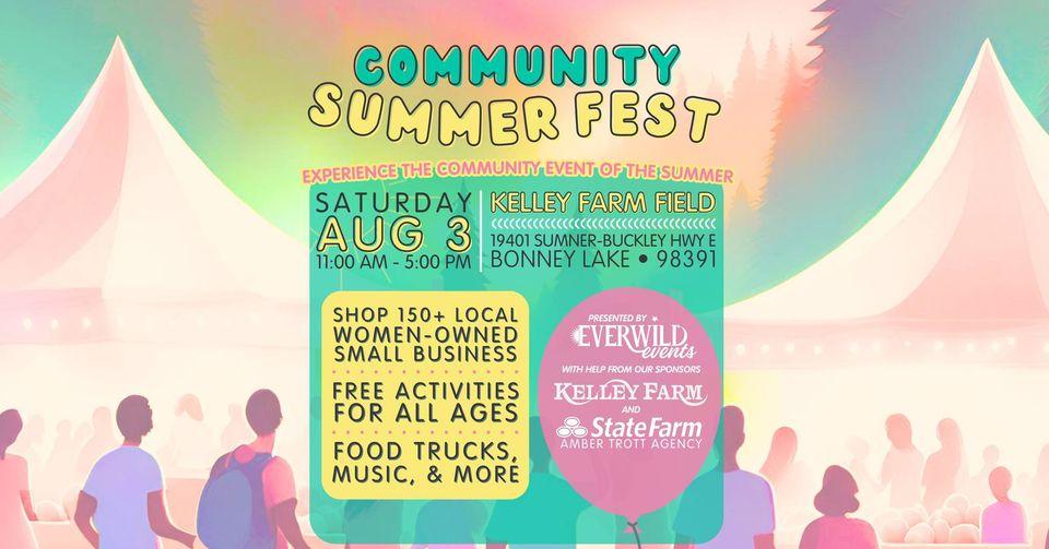 Community Summer Fest | Seattle Area Family Fun Calendar | ParentMap