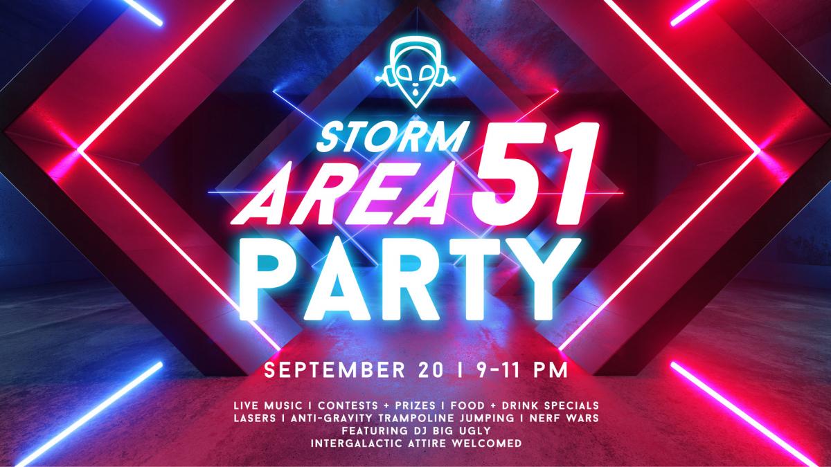 Storm Area 51 Party at Vertex Arena | Seattle Area Family Fun Calendar ...