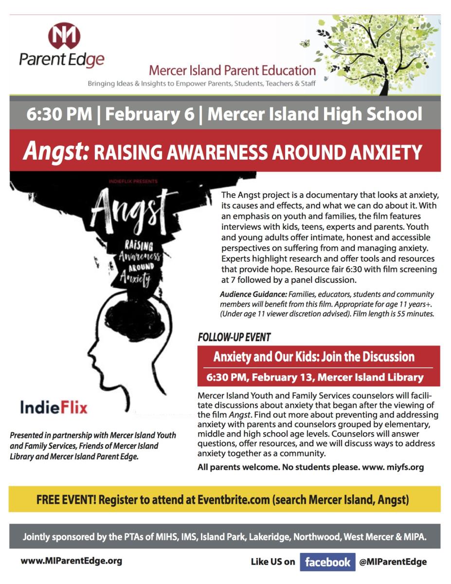 Anxiety and Our Kids: Join the Discussion | Seattle Area Family Fun ...