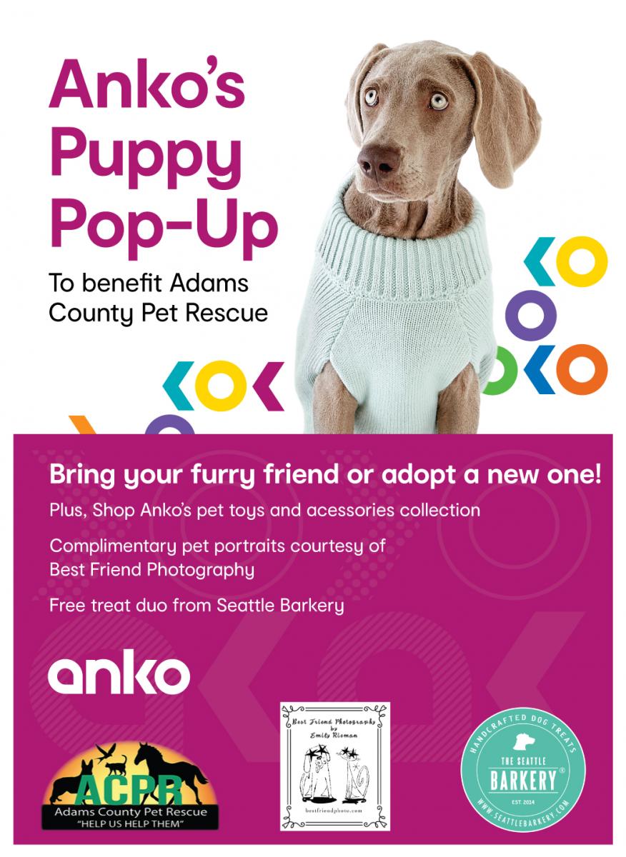 Anko’s Puppy Pop-Up! | Seattle Area Family Fun Calendar | ParentMap