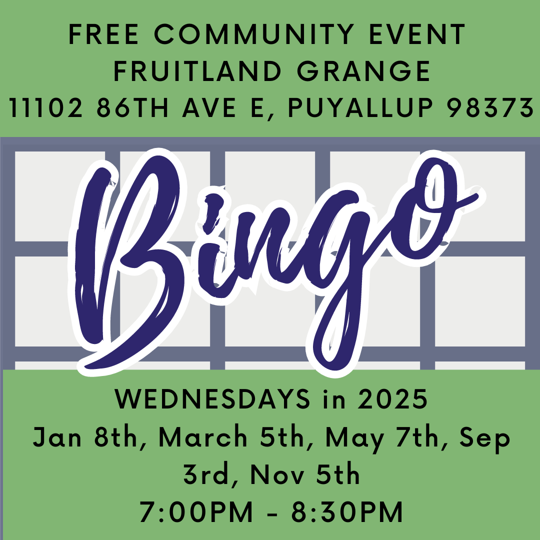 BINGO - Free Community Event | Seattle Area Family Fun Calendar | ParentMap