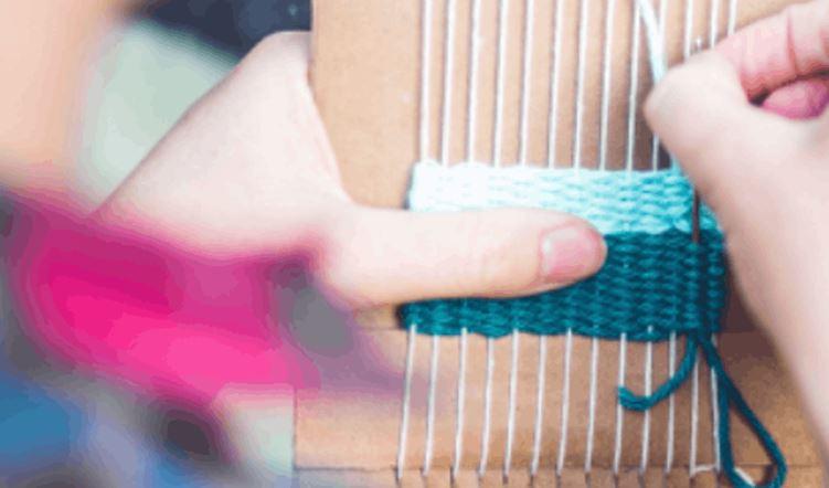 VIRTUAL: Fort Nisqually Fort from Home Cardboard Weaving | Seattle Area ...