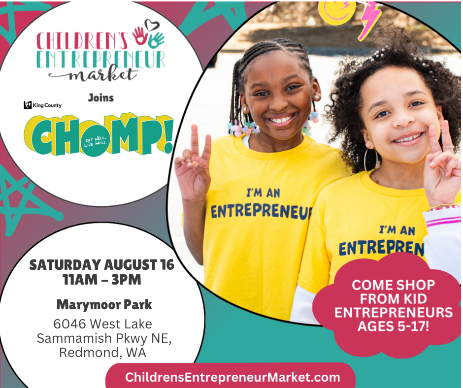 Kids Market at CHOMP Sustainable Food Festival | Seattle Area Family ...